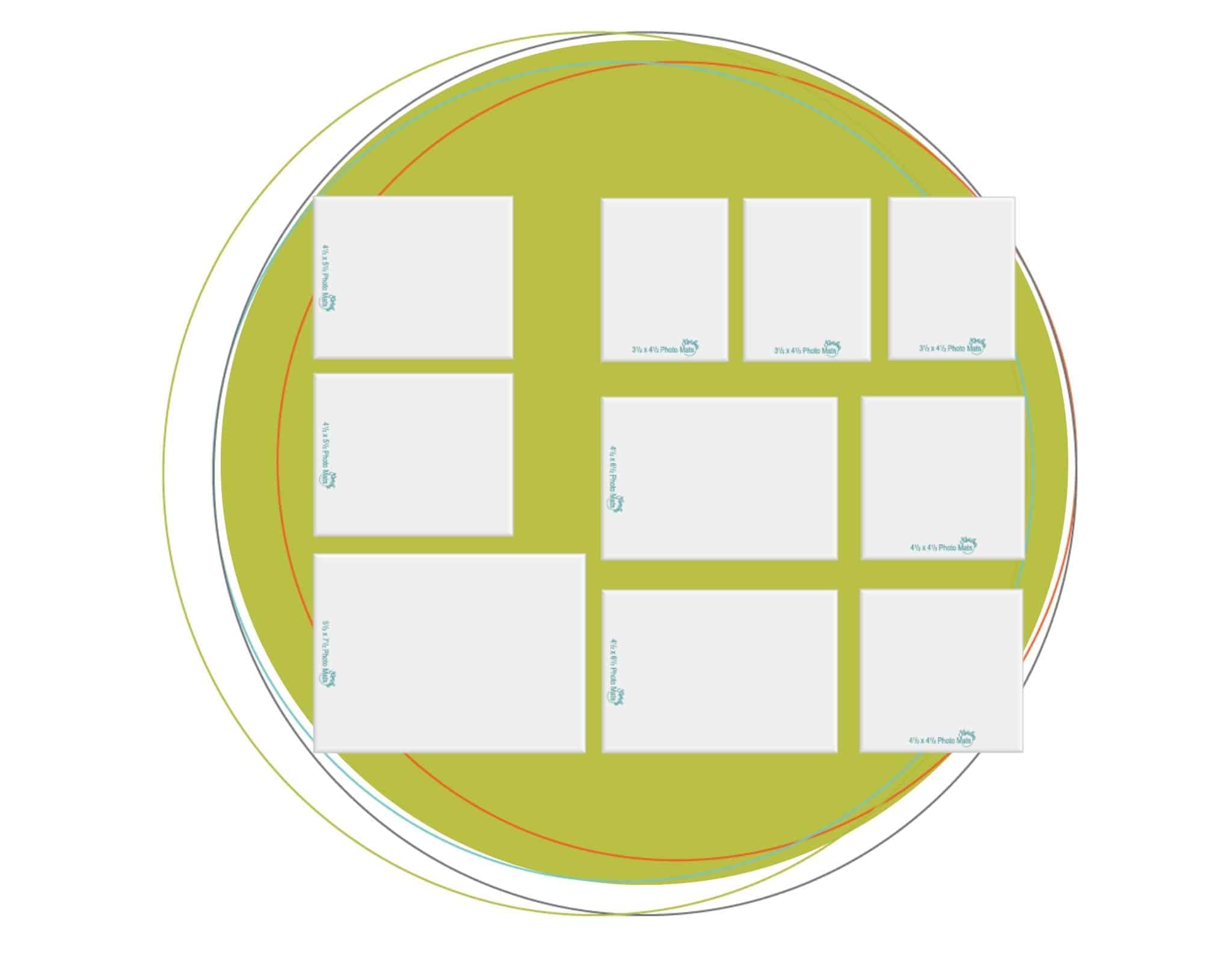 Photo Mats Placeholders | Scrapbooking Photo Frames | Kiwi Lane