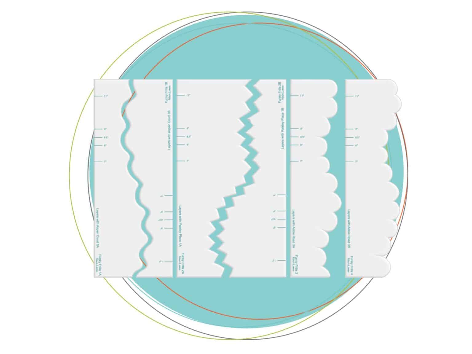 Funky Frills Scrapbook Template For Fun & Playful Designs