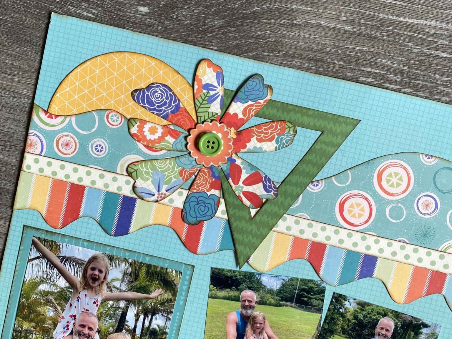 Triangles Scrapbooking Templates For Bold Geometric Designs | Kiwi Lane