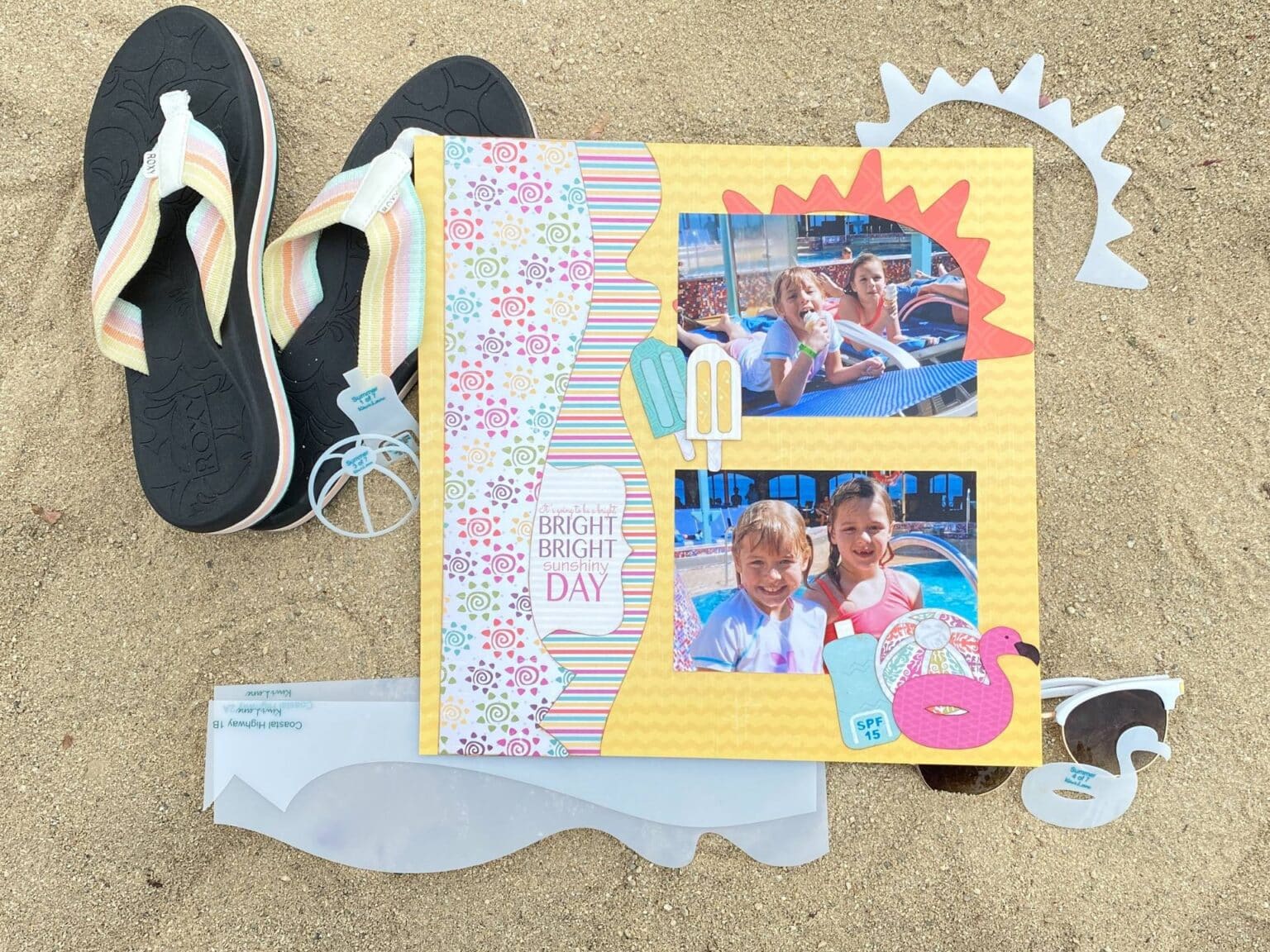 Summer Template Set | Scrapbooking & Paper Crafting For Seasonal ...