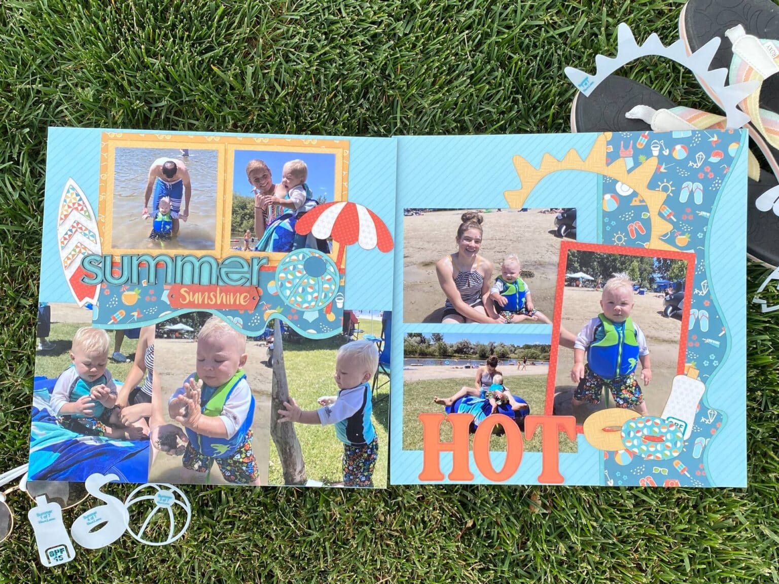 Summer Template Set | Scrapbooking & Paper Crafting For Seasonal ...