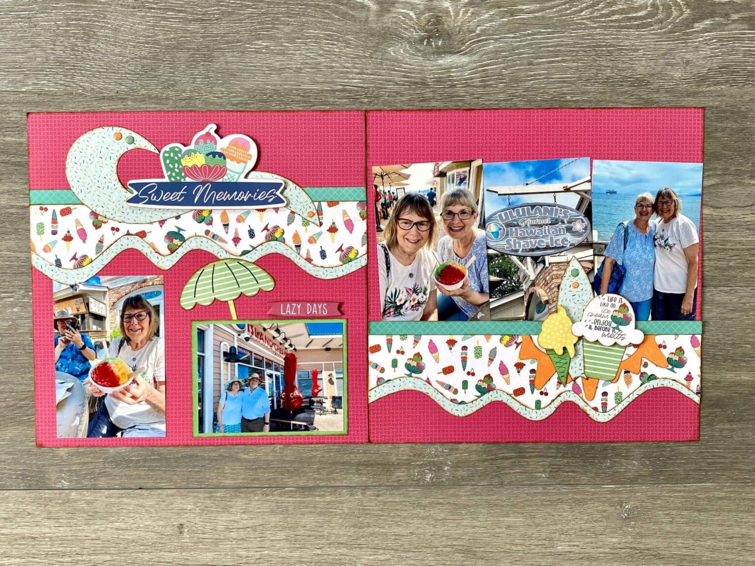 Summer Template Set | Scrapbooking & Paper Crafting For Seasonal ...