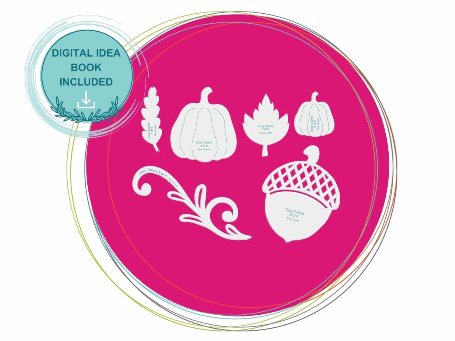 Cozy Colors Template Set | Warm & Seasonal Scrapbooking | Kiwi Lane