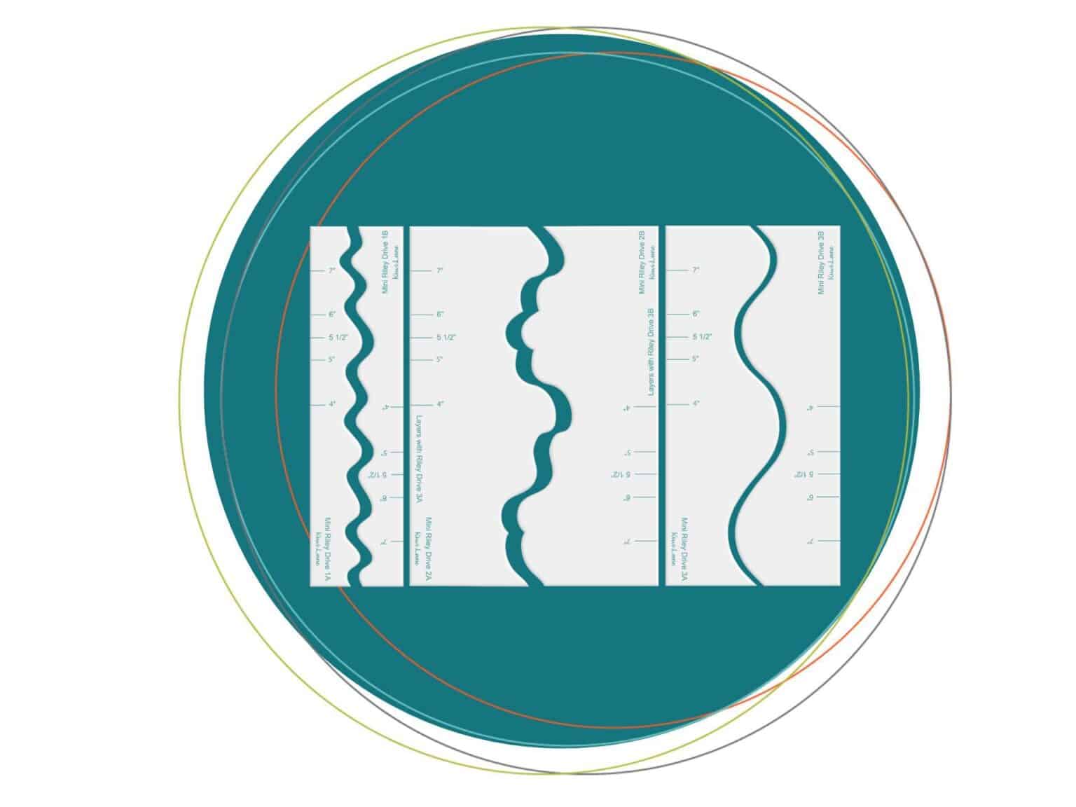 Mini Riley Drive Scrapbooking Template For Charming Layouts