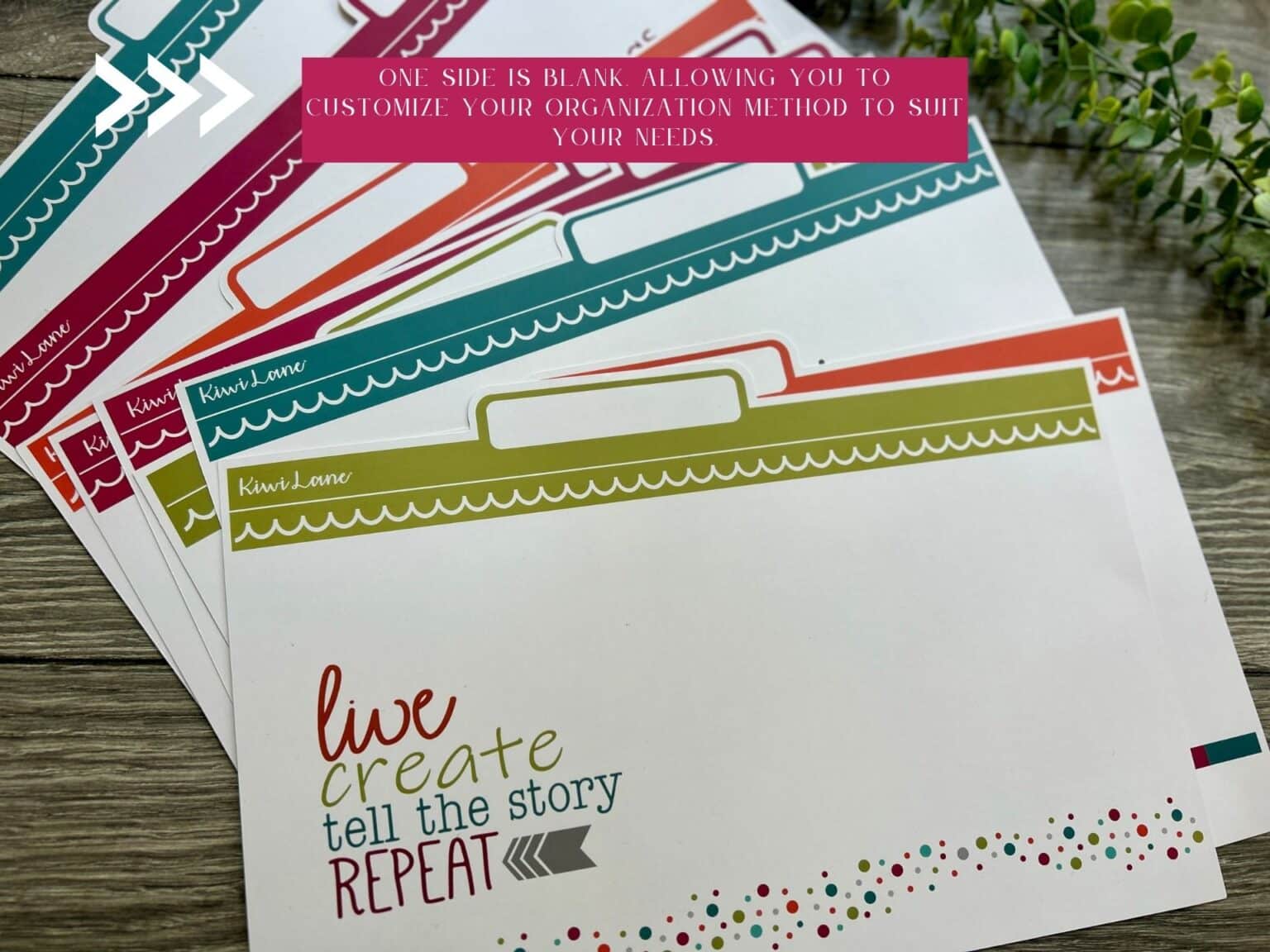 Category Dividers For Scrapbooking | Organize Your Templates & Tools ...