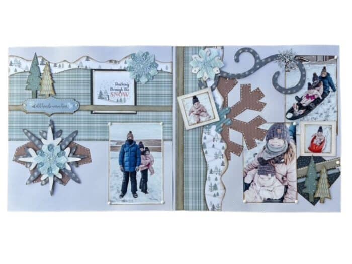 Winter Wonderland Paper Collection – Perfect For Scrapbooking Winter ...