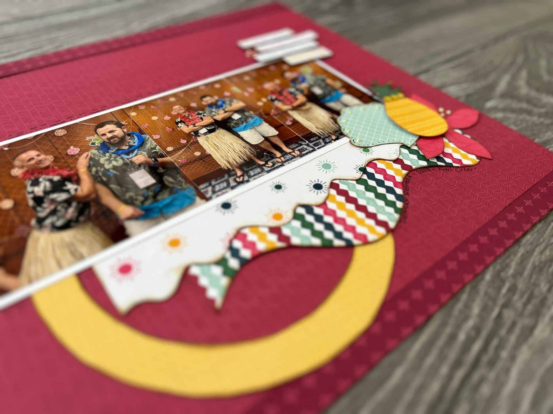 Mini Riley Drive Scrapbooking Template For Charming Layouts