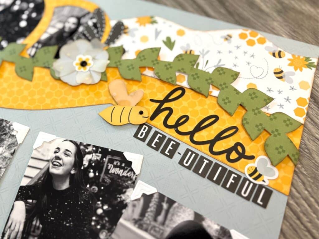Everett Drive Border Set – Modern Scrapbook Borders With Bold Curves ...