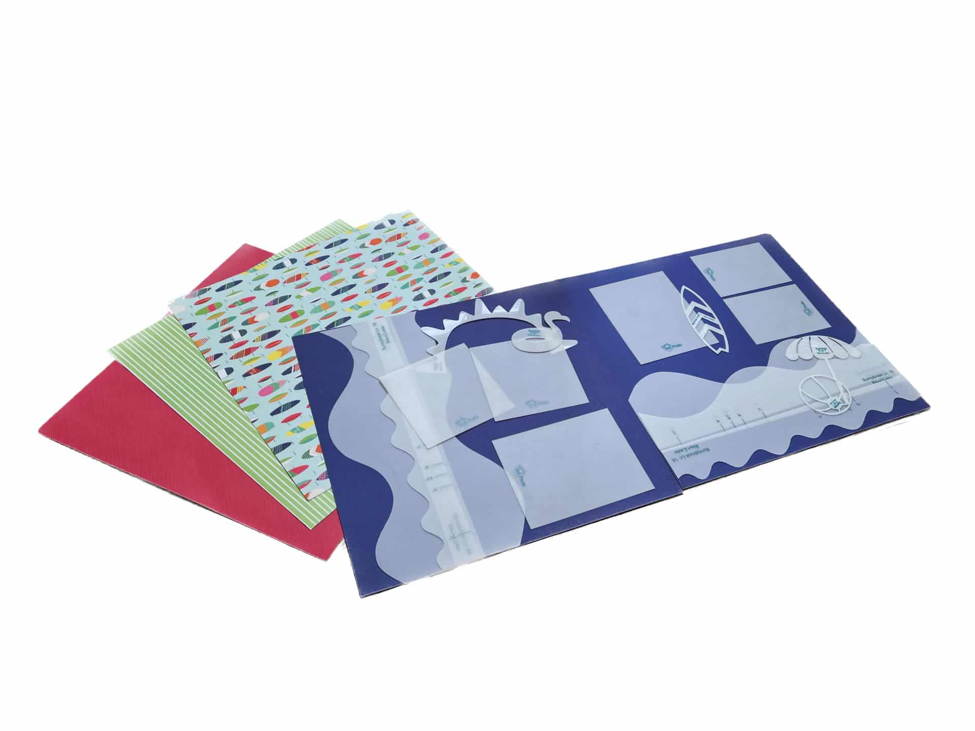 Summer Template Set | Scrapbooking & Paper Crafting For Seasonal ...