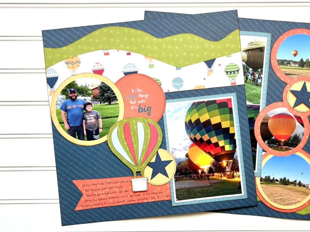 Everett Drive Border Set – Modern Scrapbook Borders With Bold Curves ...
