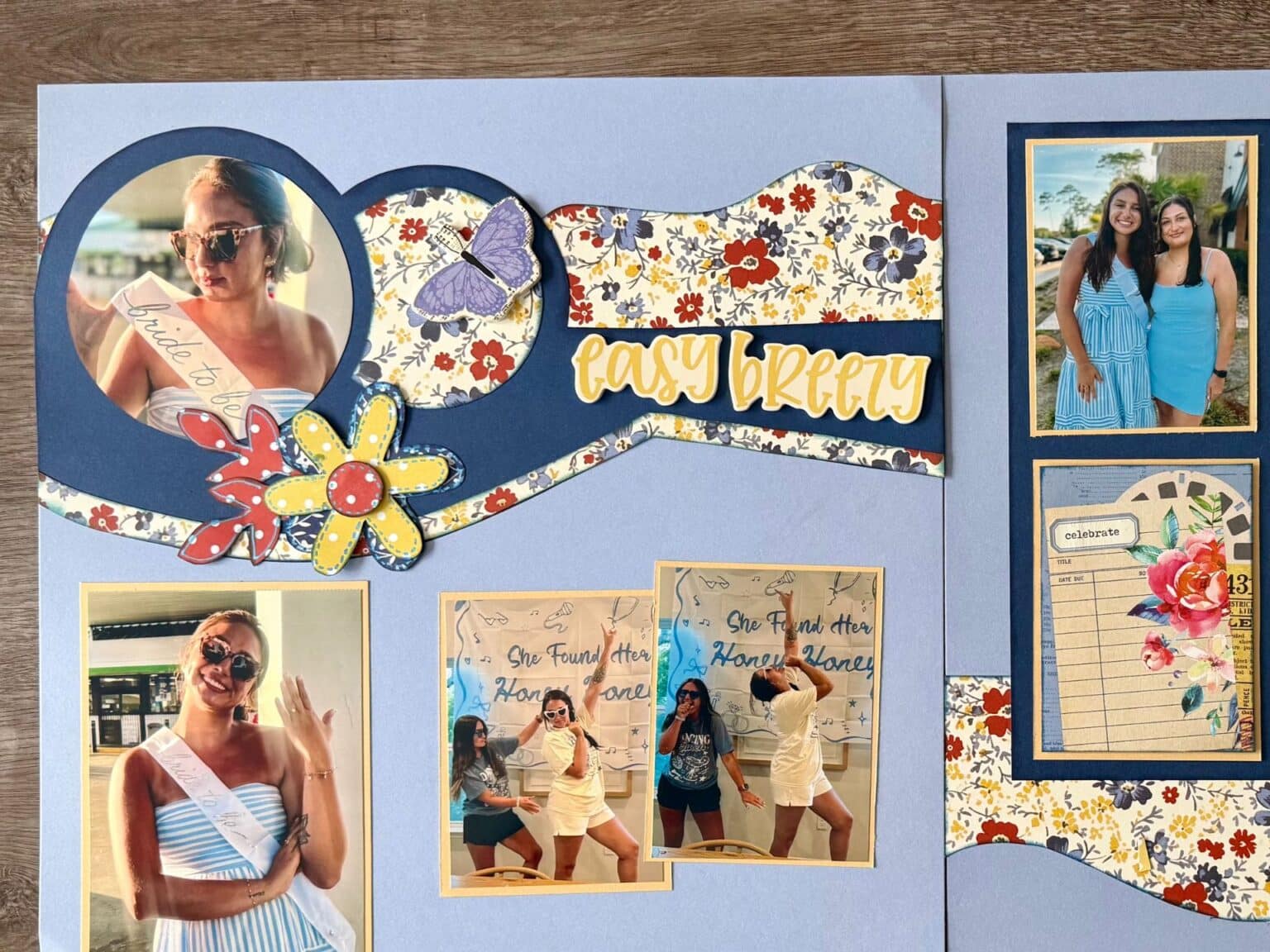Everett Drive Border Set – Modern Scrapbook Borders With Bold Curves ...